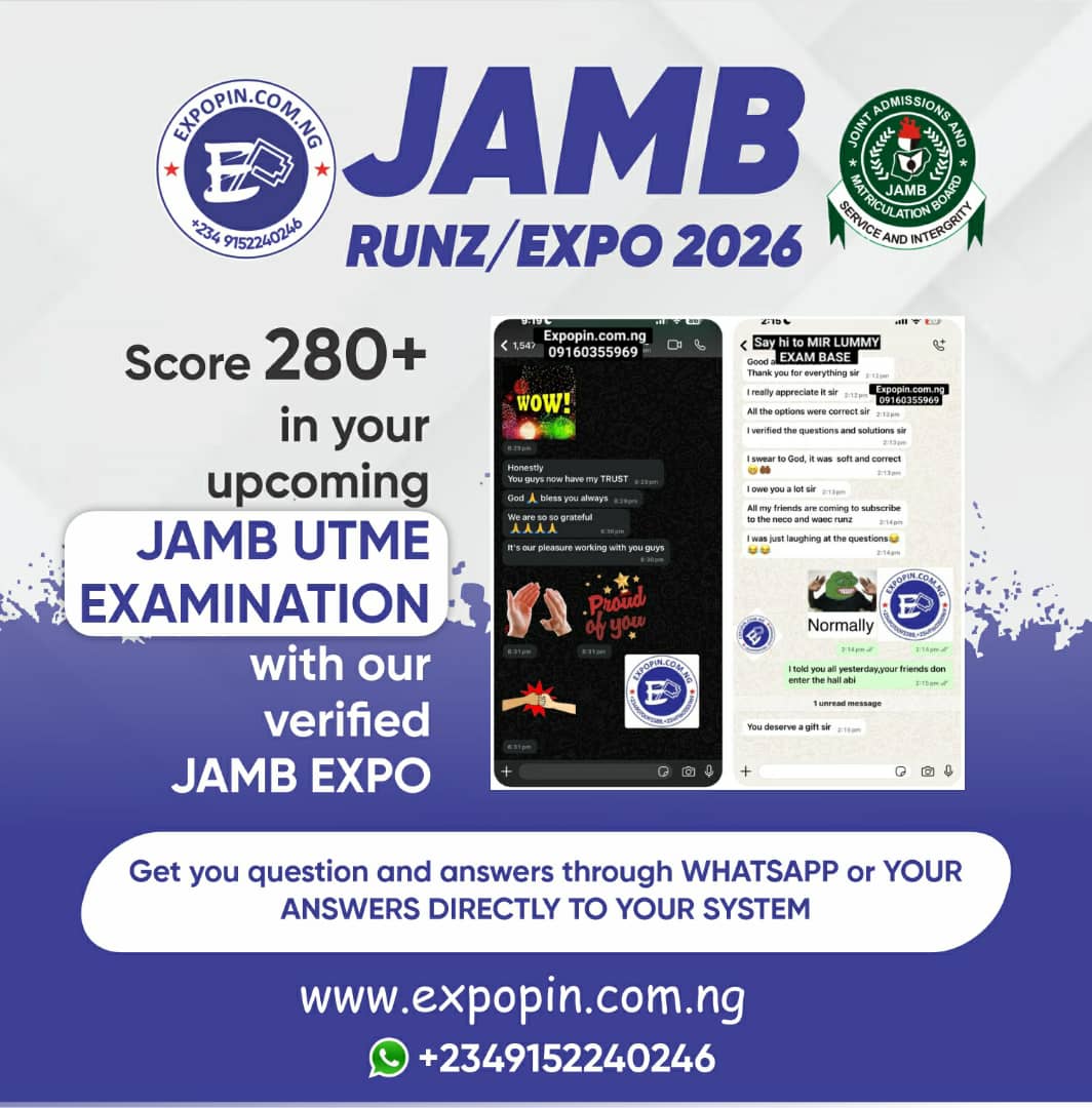 JAMB RUNZ 2026 | JAMB RUNZ|JAMB QUESTIONS AND ANSWERS | JAMB CBT RUNZ ...